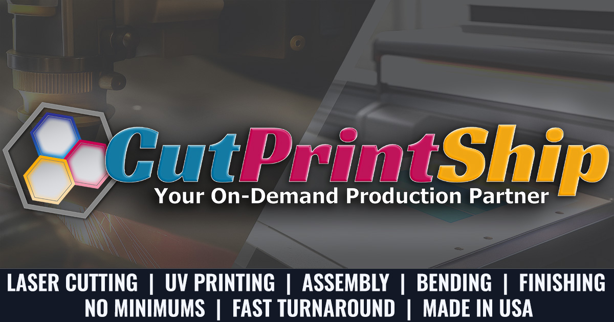 Custom Laser Cutting, Printing & Assembly | CutPrintShip